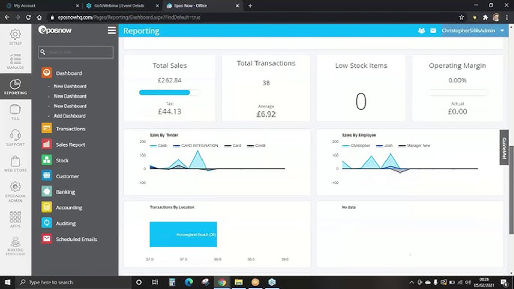 Epos Now Review (2025) - Pricing, Features, Pros vs Cons