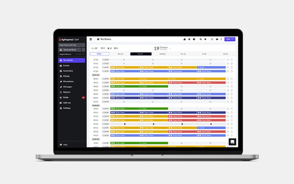 Lightspeed Golf POS Review (2025) | Tee Sheet, Price & Features